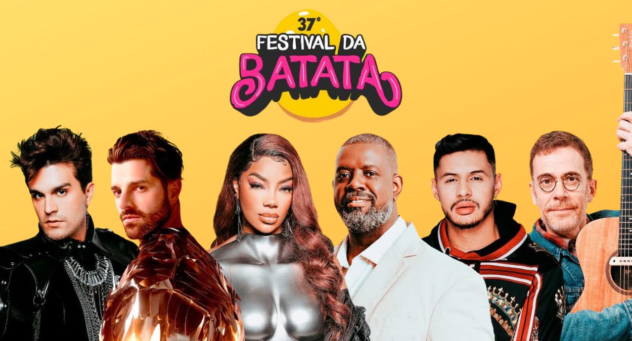 Festival da Batata 2023 em Ouro Branco começa hoje, veja as atrações!